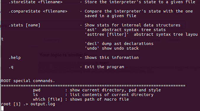 Root Does Not Redirect Command To A Given File Root Root Forum 