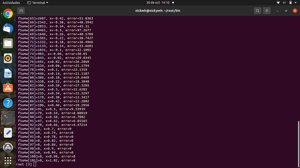 Increase data in root - ROOT - ROOT Forum