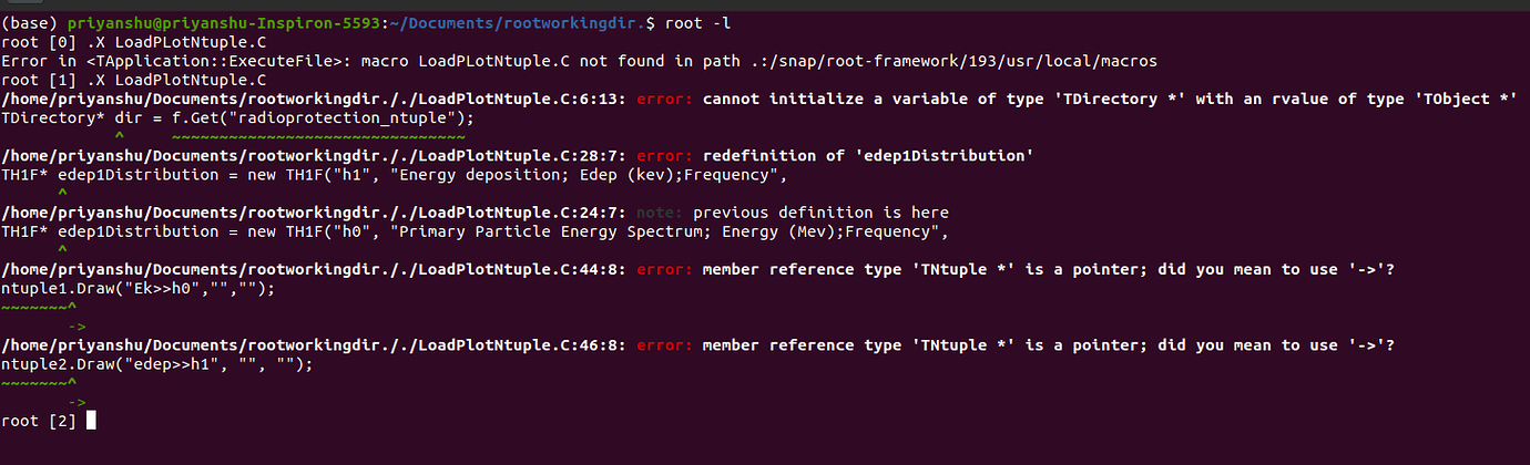 Unable to create histrogram using .root file? - ROOT - ROOT Forum