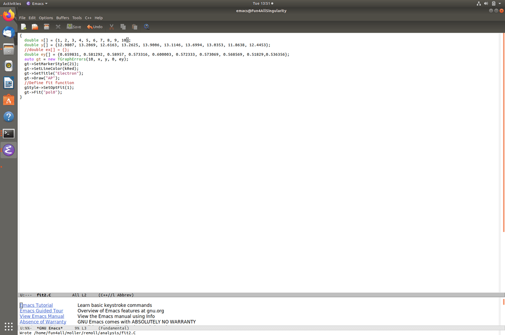 Changing x-axis of TGraph - ROOT - ROOT Forum
