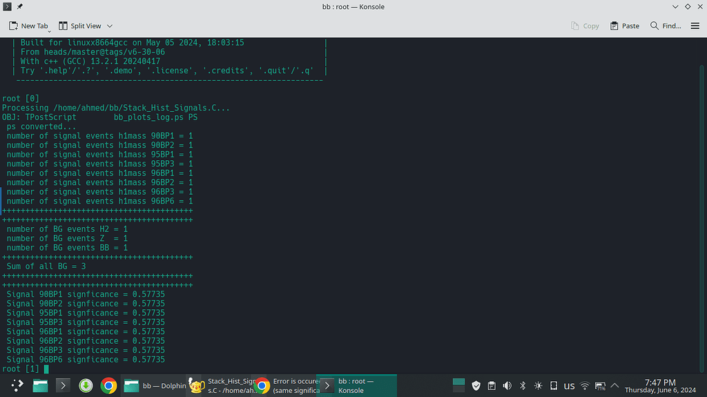 Errors occured (getting same significance values for all diffrent ...