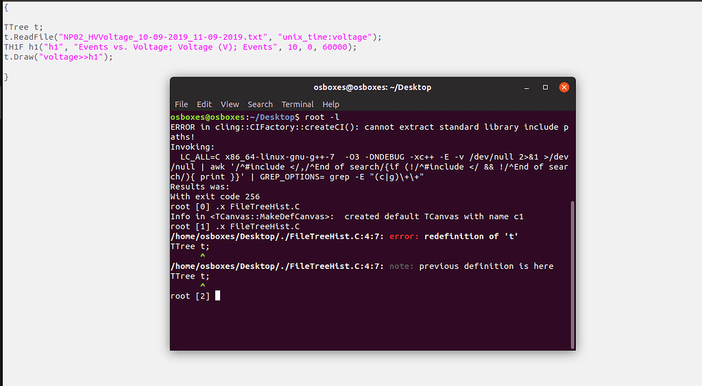 Error Redefinition Of A Variable Newbie Root Forum
