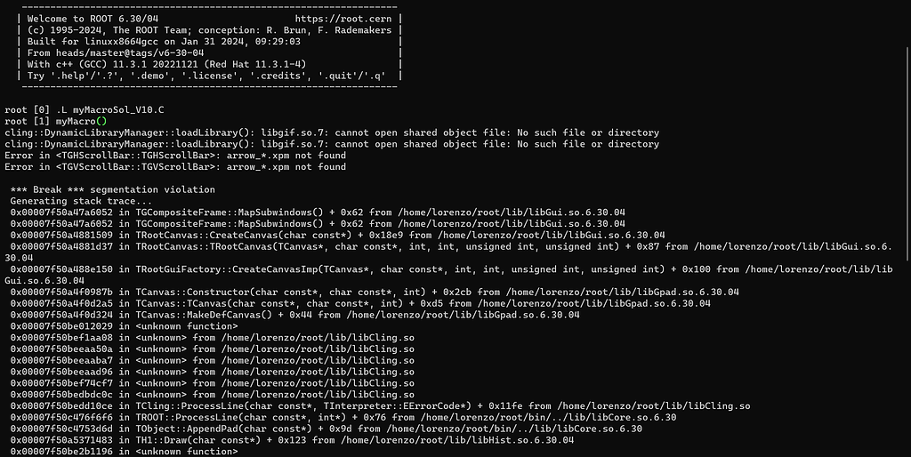 ROOT installing problems - Newbie - ROOT Forum