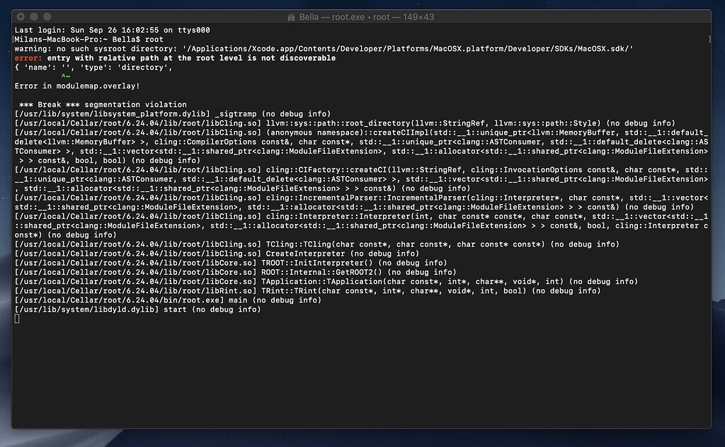Installing Root on macOS - Newbie - ROOT Forum