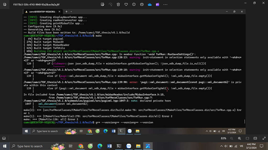 How can fix cmake running on WSL error - ROOT - ROOT Forum How can fix cmake running on WSL error - ROOT - ROOT Forum