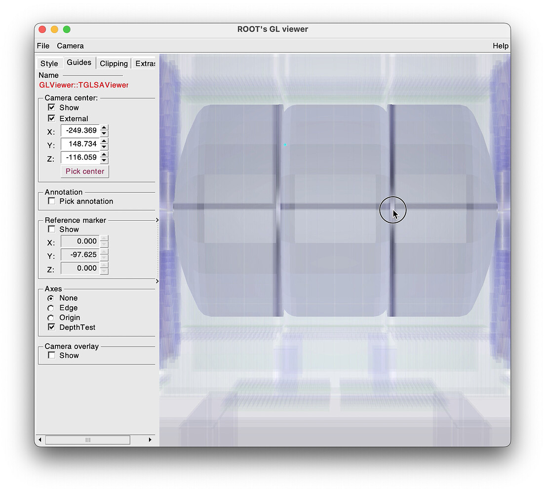 Mouse position shifts in geometry display - ROOT - ROOT Forum