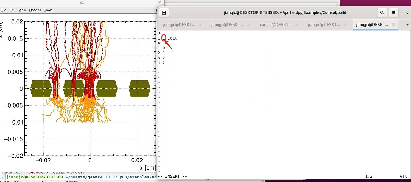 Example "Comsol" does not show the component - Garfield++ - ROOT Forum