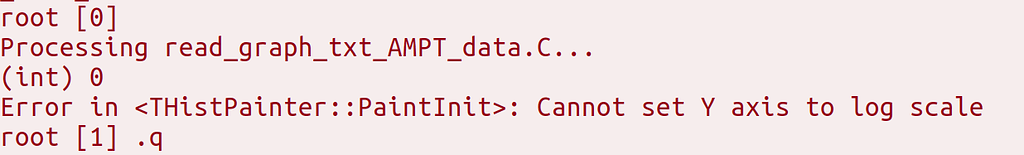 How To Set Logarithmic Scale On Y Axis In A Tgrapherror Script Root