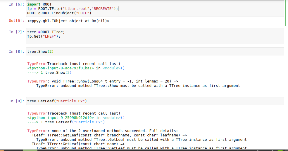Tree Print And Show In Python ROOT ROOT Forum